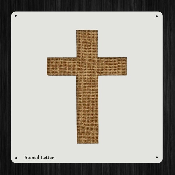 Simple Cross Stencil - Etsy