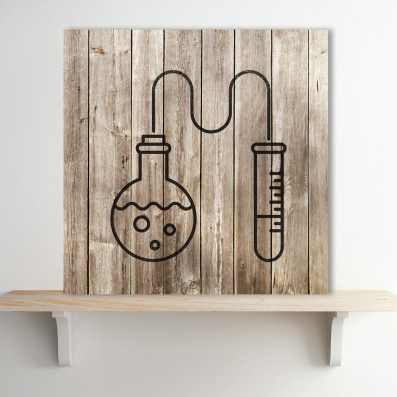 Research Science Stencil Plastic Mylar Stencil for Painting - Etsy