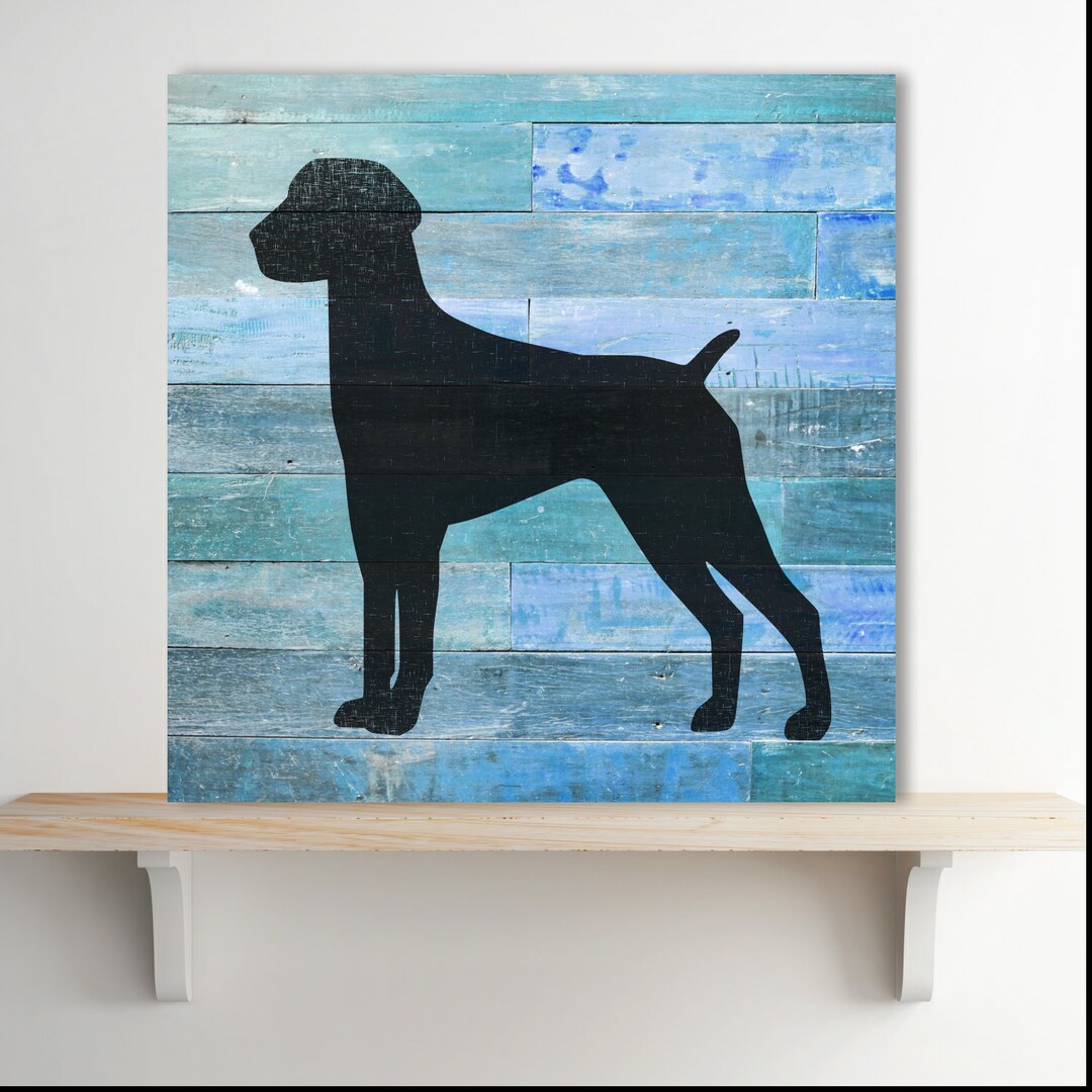 German Short Hair Pointer, Stencil Plastic Mylar Stencil for Painting ...