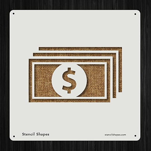 Money Stencil - Etsy