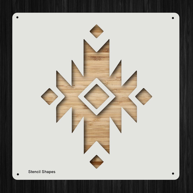 Southwestern Stencil - Etsy