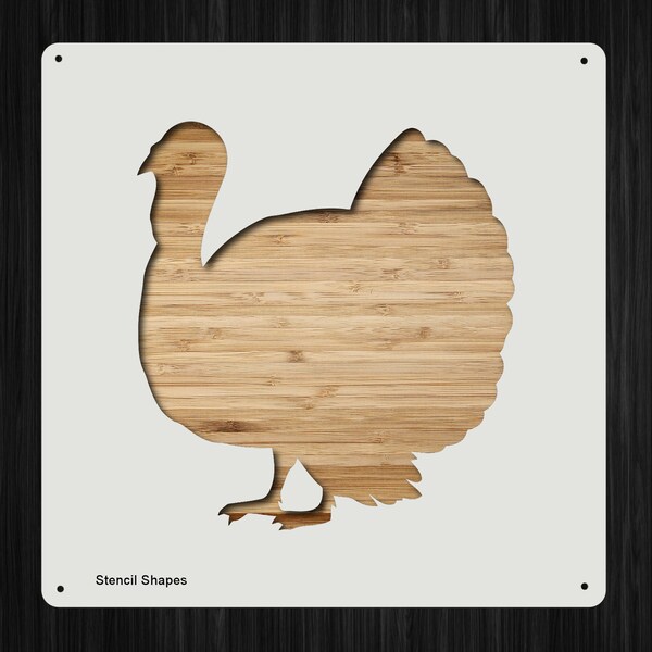 Turkey Stencil - Etsy