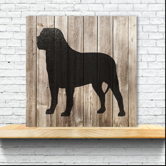 Mastiff Stencil Plastic Mylar Stencil for Painting Walls - Etsy