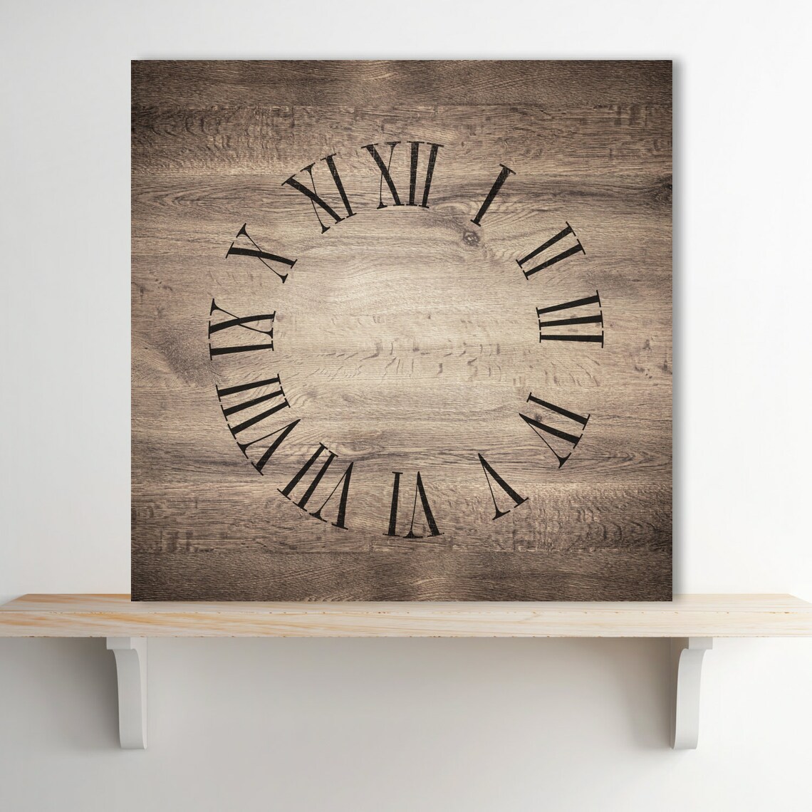 Roman Numeral Clock Face Numbers Stencil Plastic Mylar - Etsy