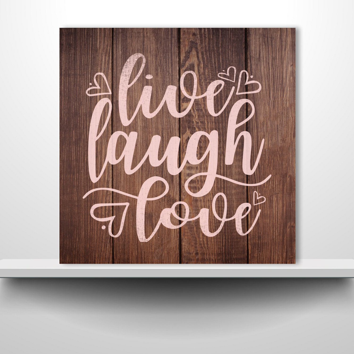 Live Laugh Love Stencil Plastic Mylar Stencil for Painting - Etsy