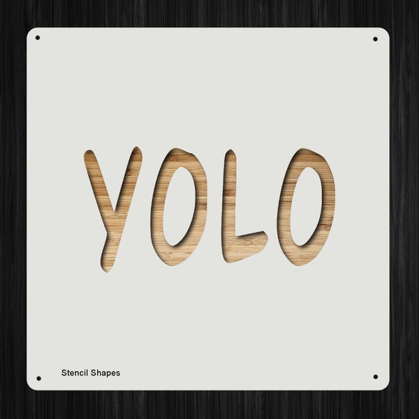 Yolo Sign - Etsy
