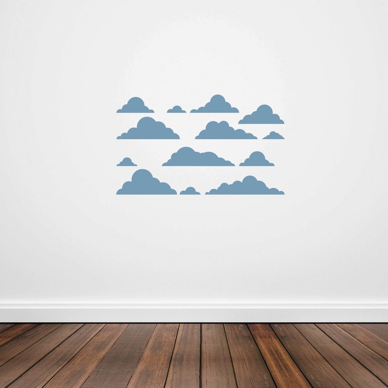 Cloud Wall Stencil - Etsy