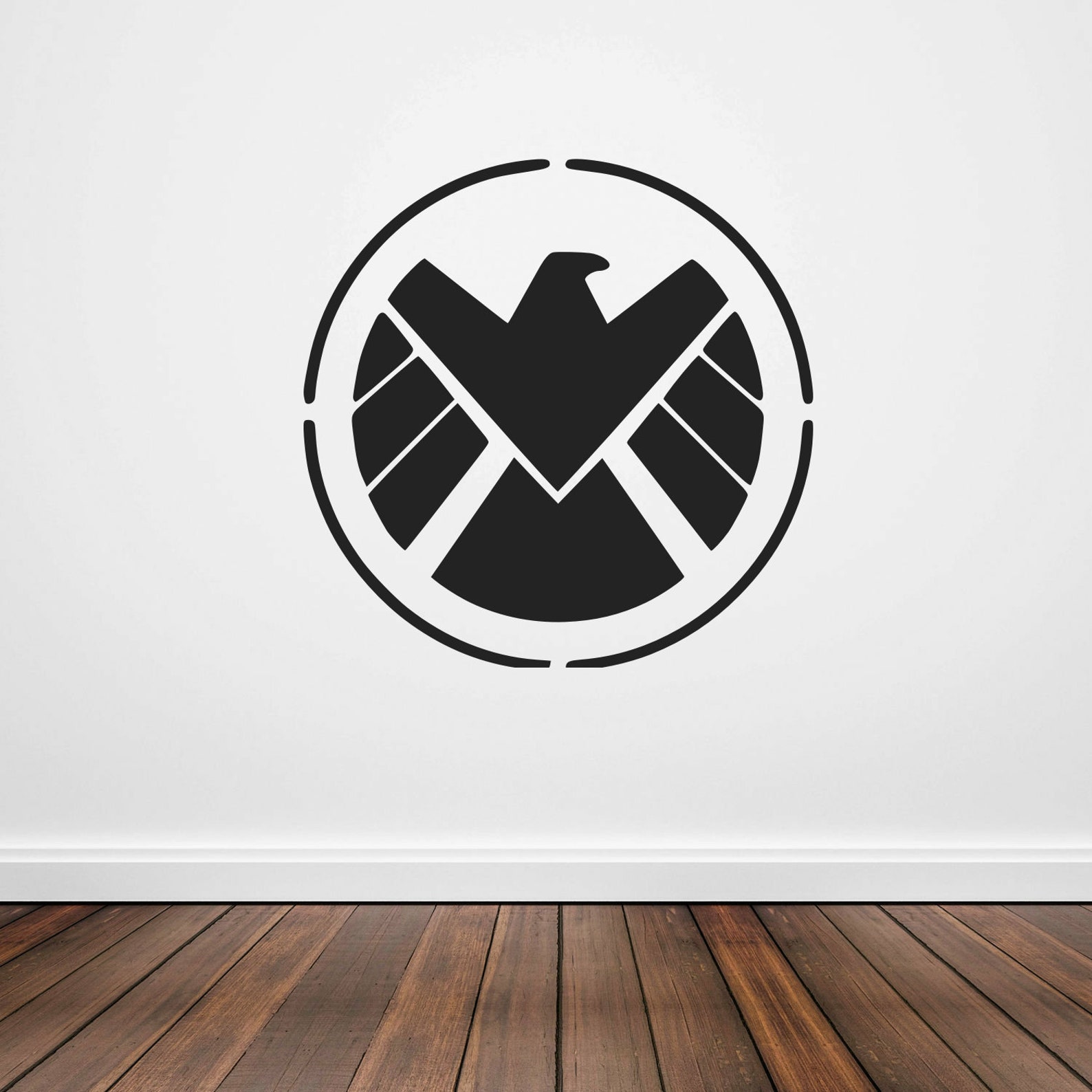 S.h.i.e.l.d Marvel Stencil Plastic Mylar Stencil for | Etsy