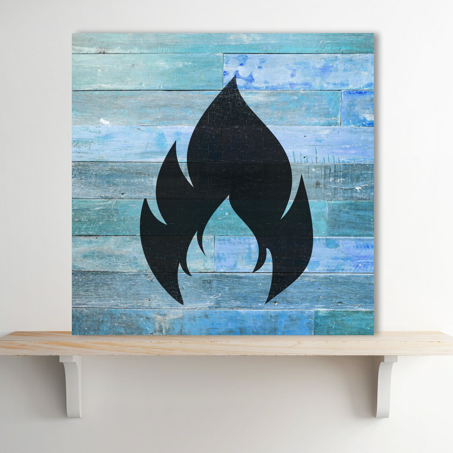 Flame Fire Stencil Plastic Mylar Stencil for Painting Walls - Etsy