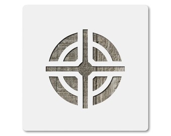 Bullseye Target Stencil Target Stencil, Bullseye Stencil, Bullseye ...