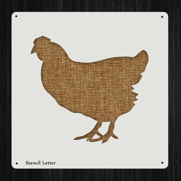 Chicken Stencil - Etsy