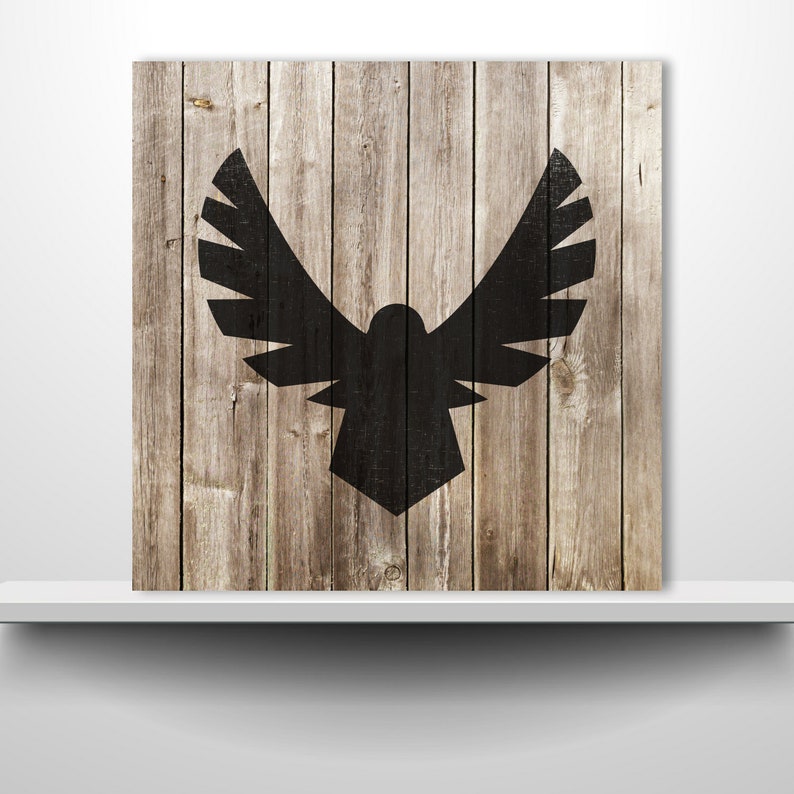 Aztec Eagle Flying Wings Soar Plastic Mylar Stencil for - Etsy