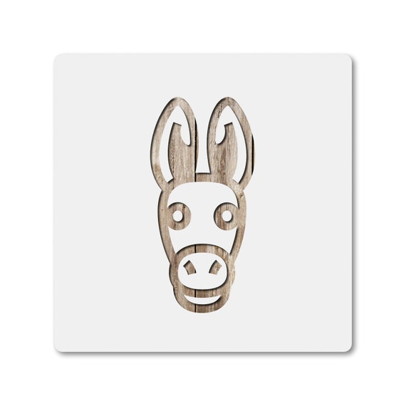 Donkey Stencil Plastic Mylar Stencil for Painting Walls | Etsy