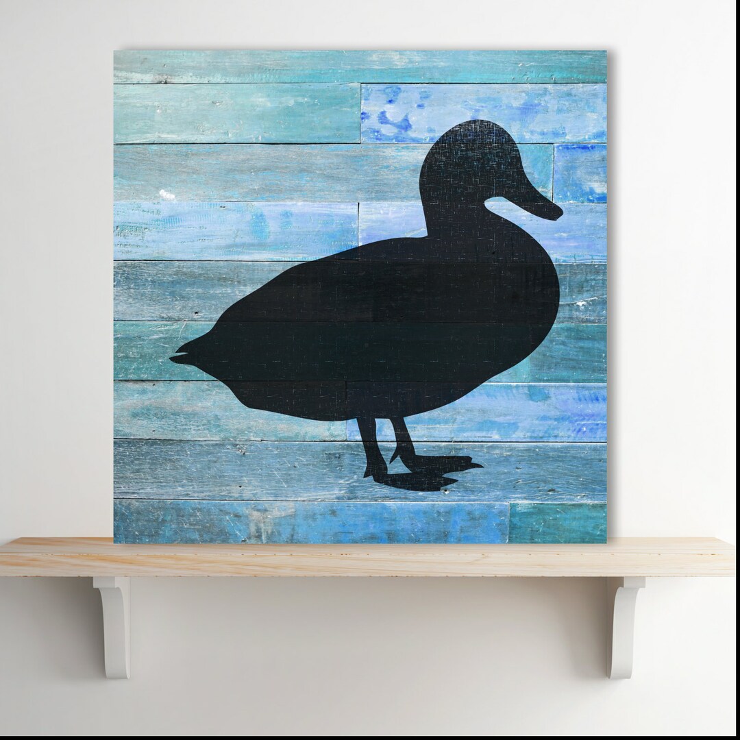 Classic Duck, Stencil Plastic Mylar Stencil for Painting, Walls, Crafts ...