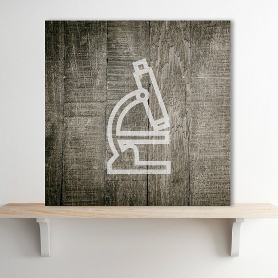 Microscope Stencil Plastic Mylar Stencil for Painting Walls | Etsy