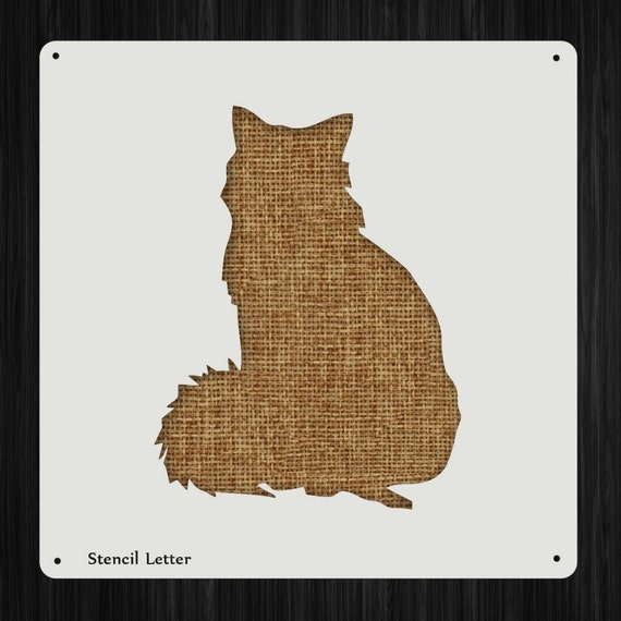 Sitting Cat Stencil
