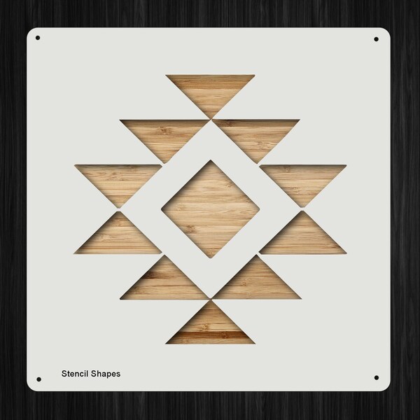 Southwestern Stencil - Etsy