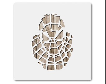 Spiderman Stencil | Etsy