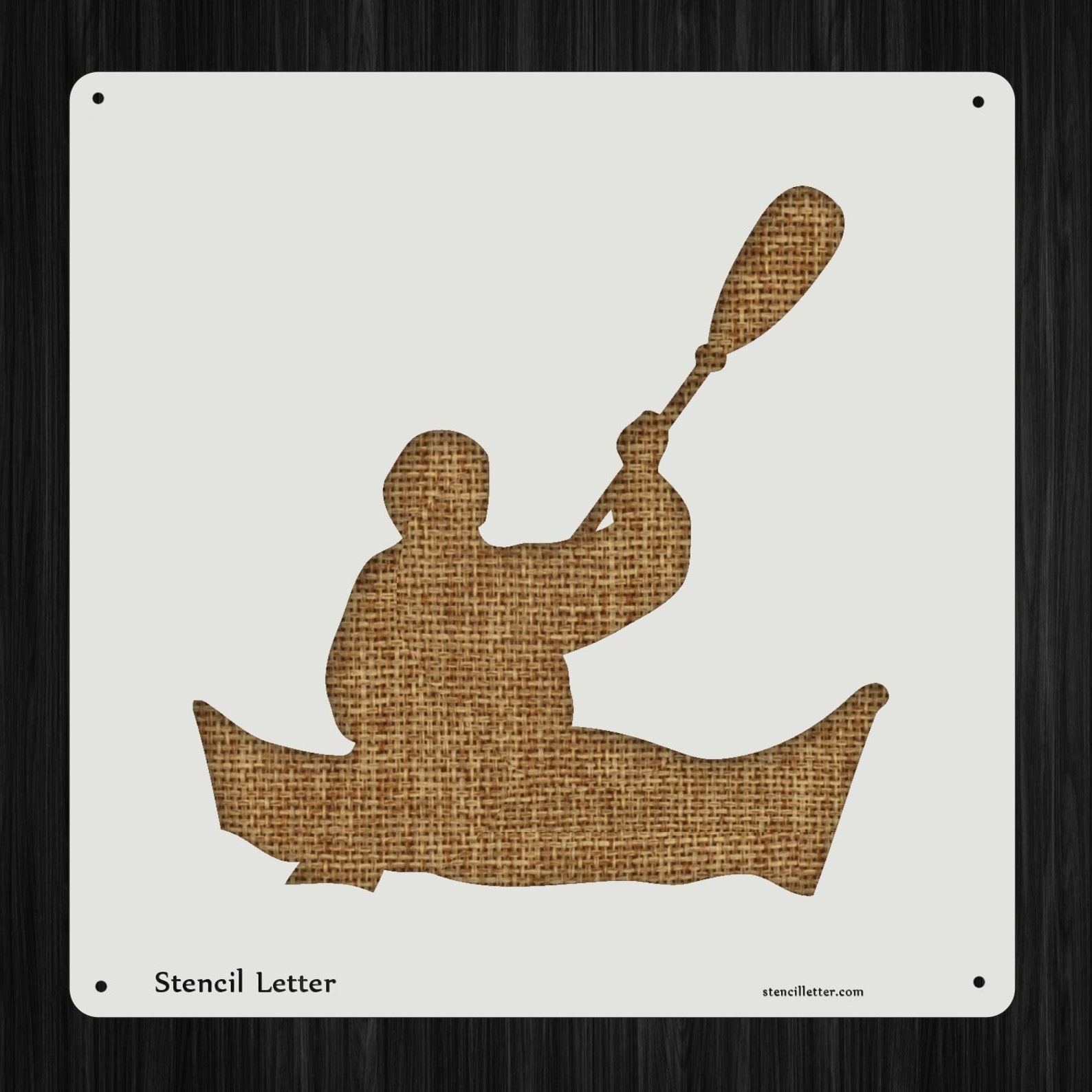 Kayaking Style 2047 DIY Stencil Plastic Acrylic Mylar Reusable - Etsy