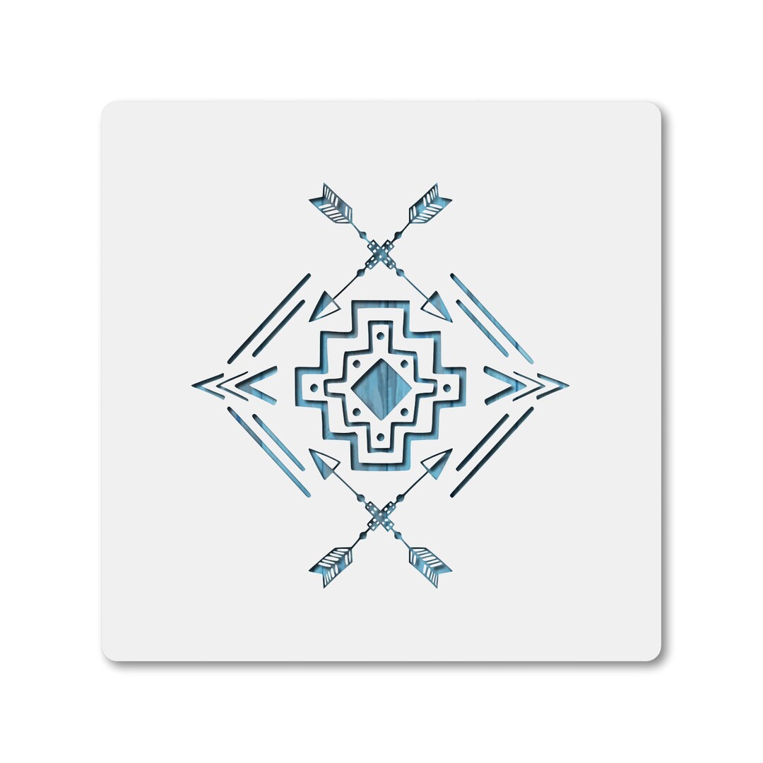Native American Ethnic Tribal Design, Native American Mylar Stencil ...