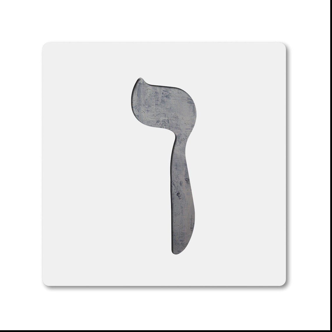 Final Nun Aleph Beis Hebrew Alphabet Stencil Plastic Mylar - Etsy Hong Kong