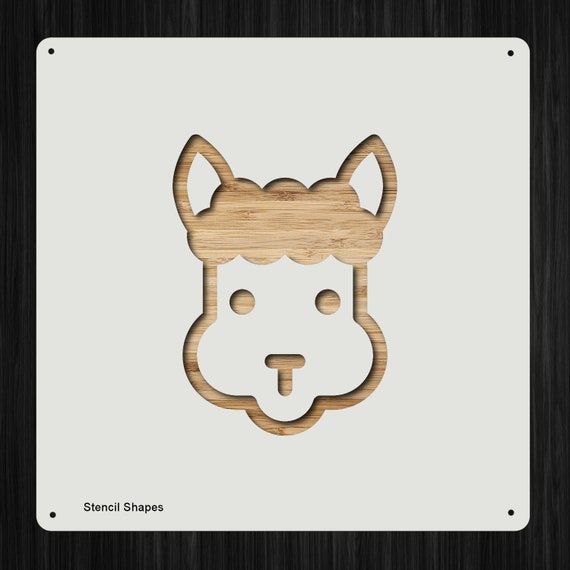 Alpaca Stencil