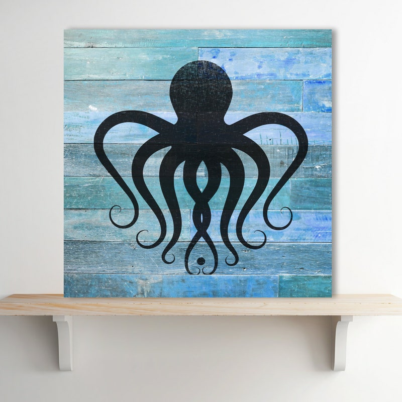Octopus Stencil - Etsy