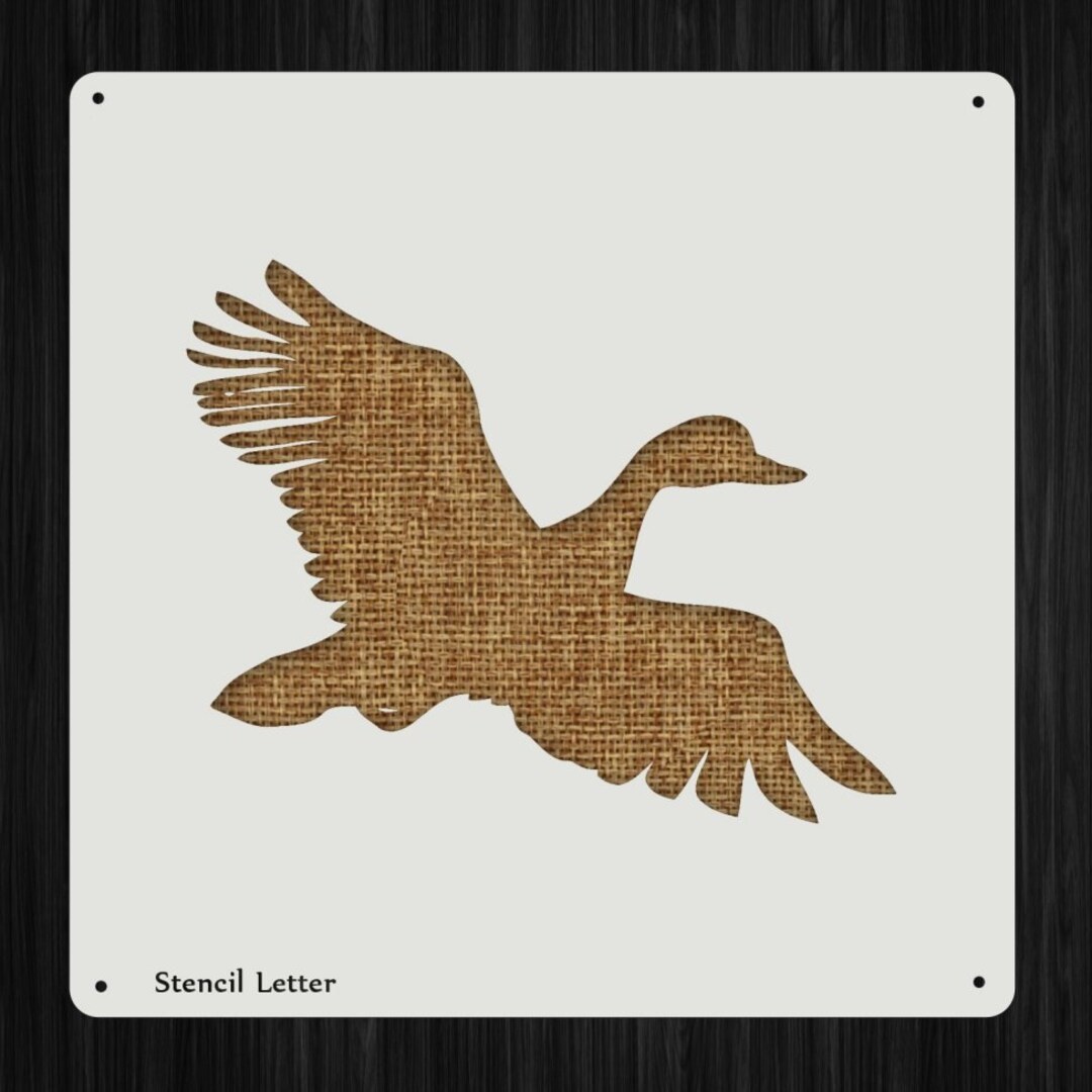 Flying Duck Style 1900 DIY Stencil Plastic Acrylic Mylar - Etsy