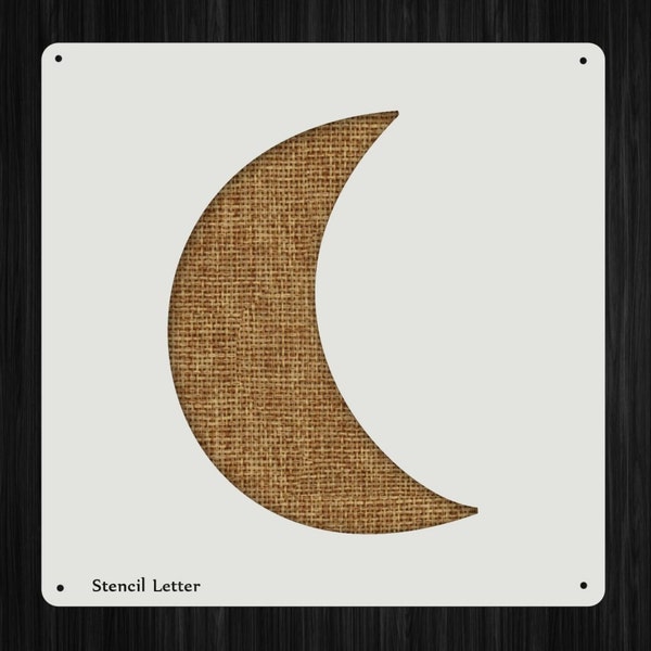 Outhouse Moon Stencil - Etsy