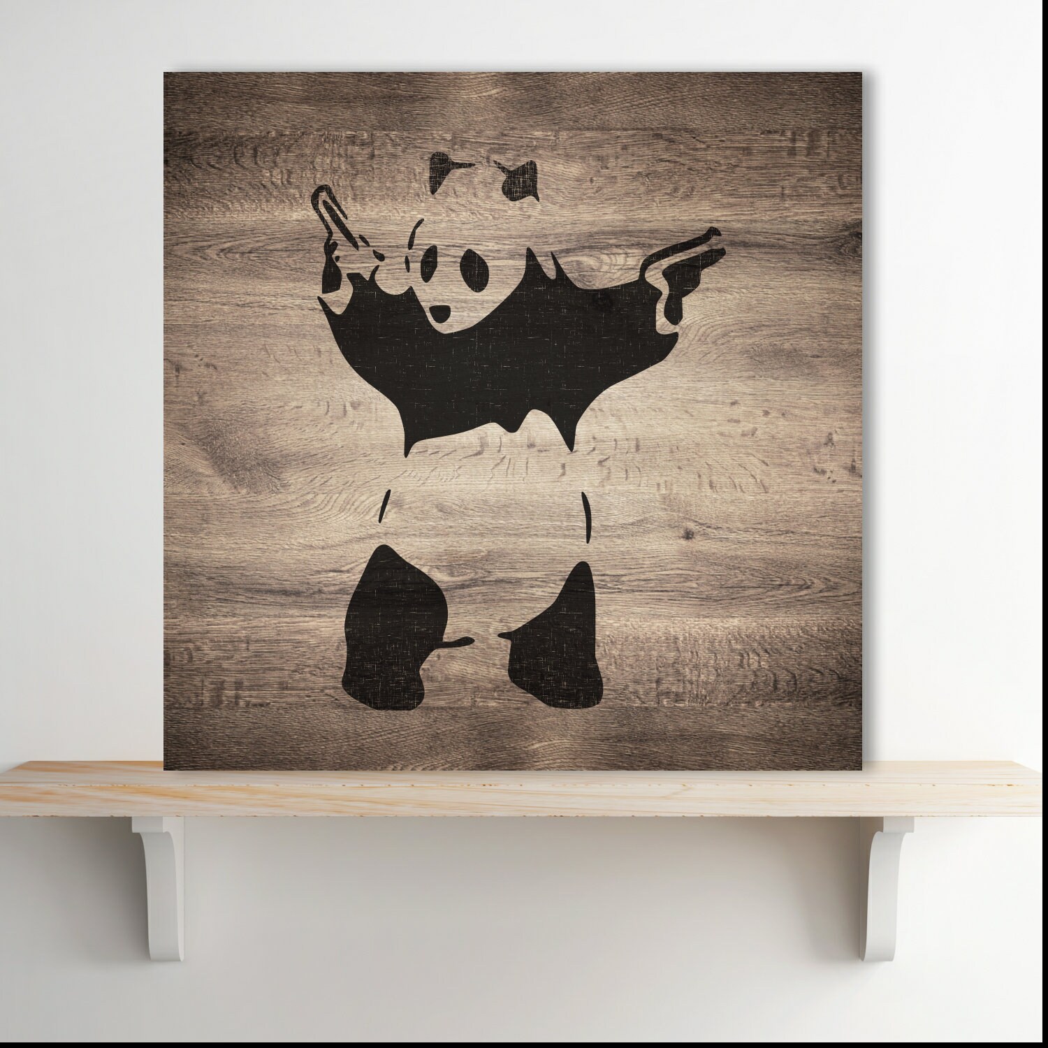 Banksy Stencils Panda