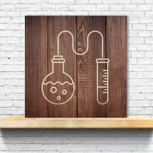 Research Science, Stencil Plastic Mylar Stencil for Painting, Walls ...