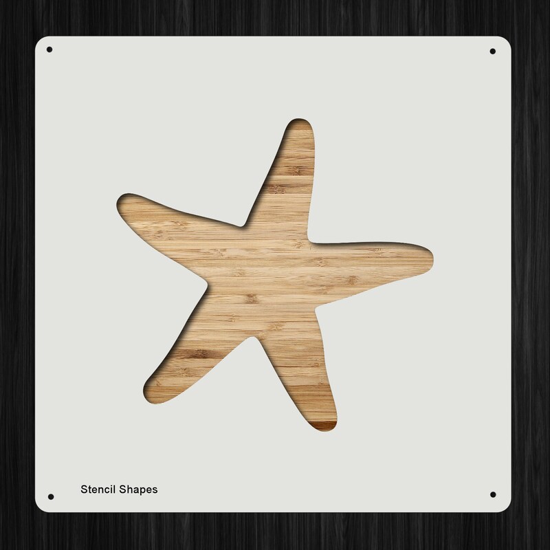 Starfish Stencil - Etsy