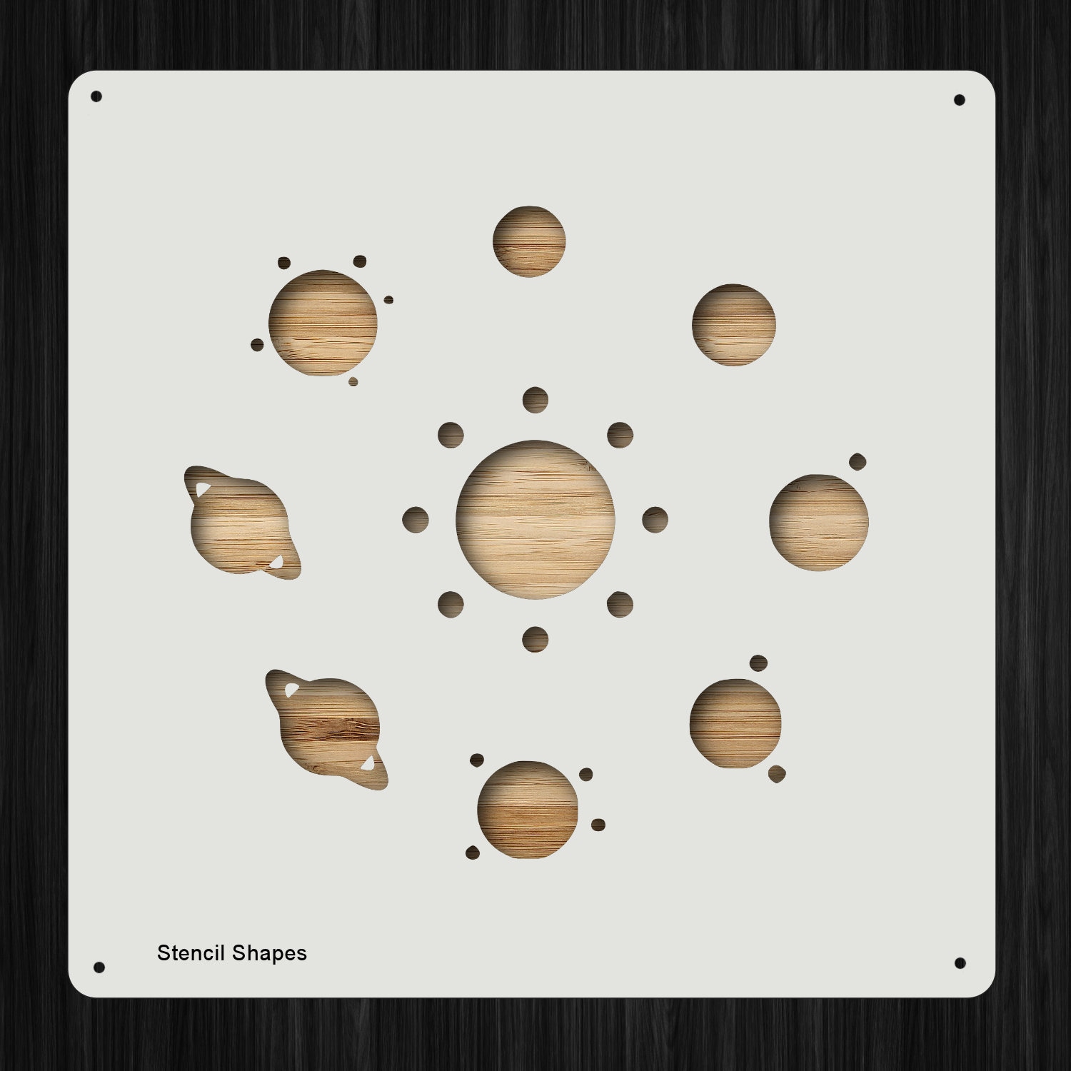 Solar System Stencils