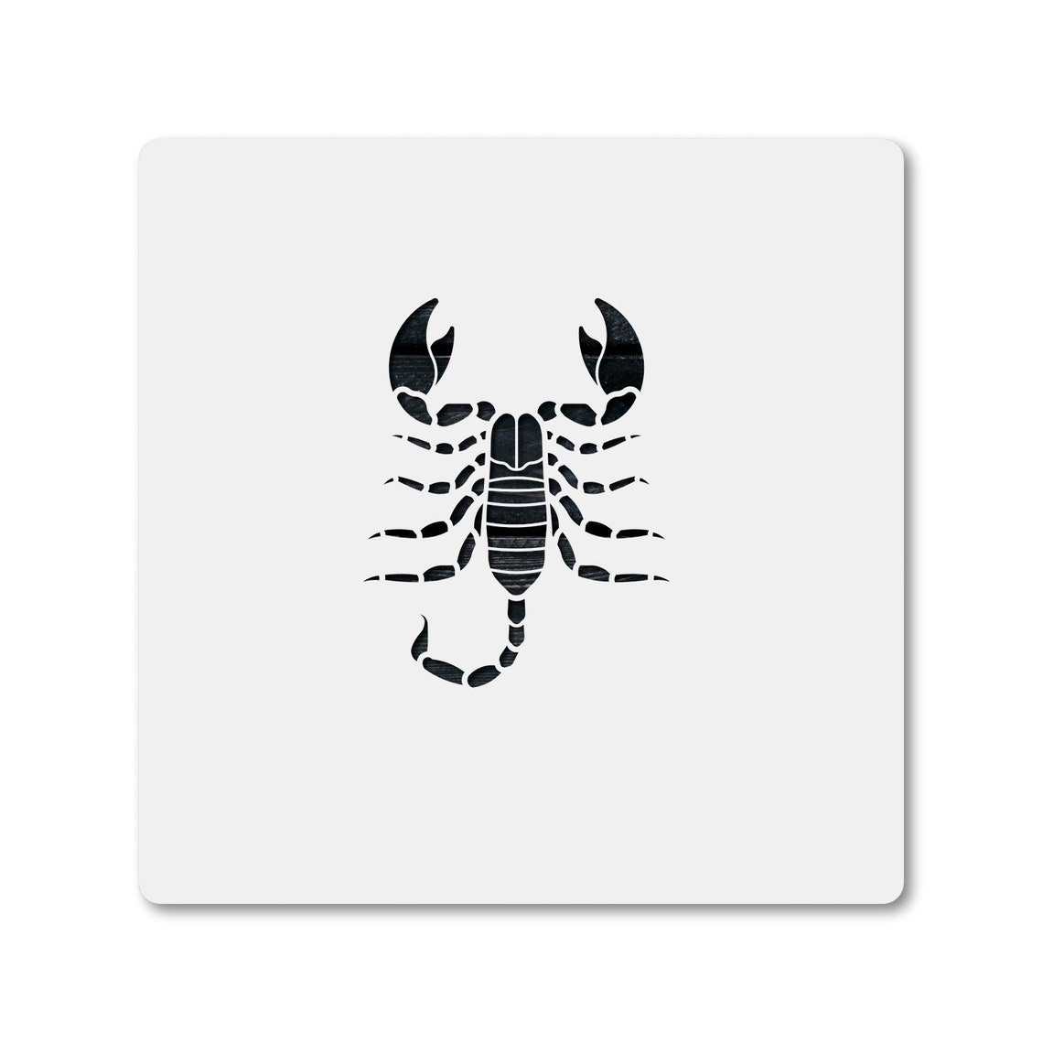 Scorpio Horoscope Scorpion Stencil Plastic Mylar Stencil for - Etsy.de
