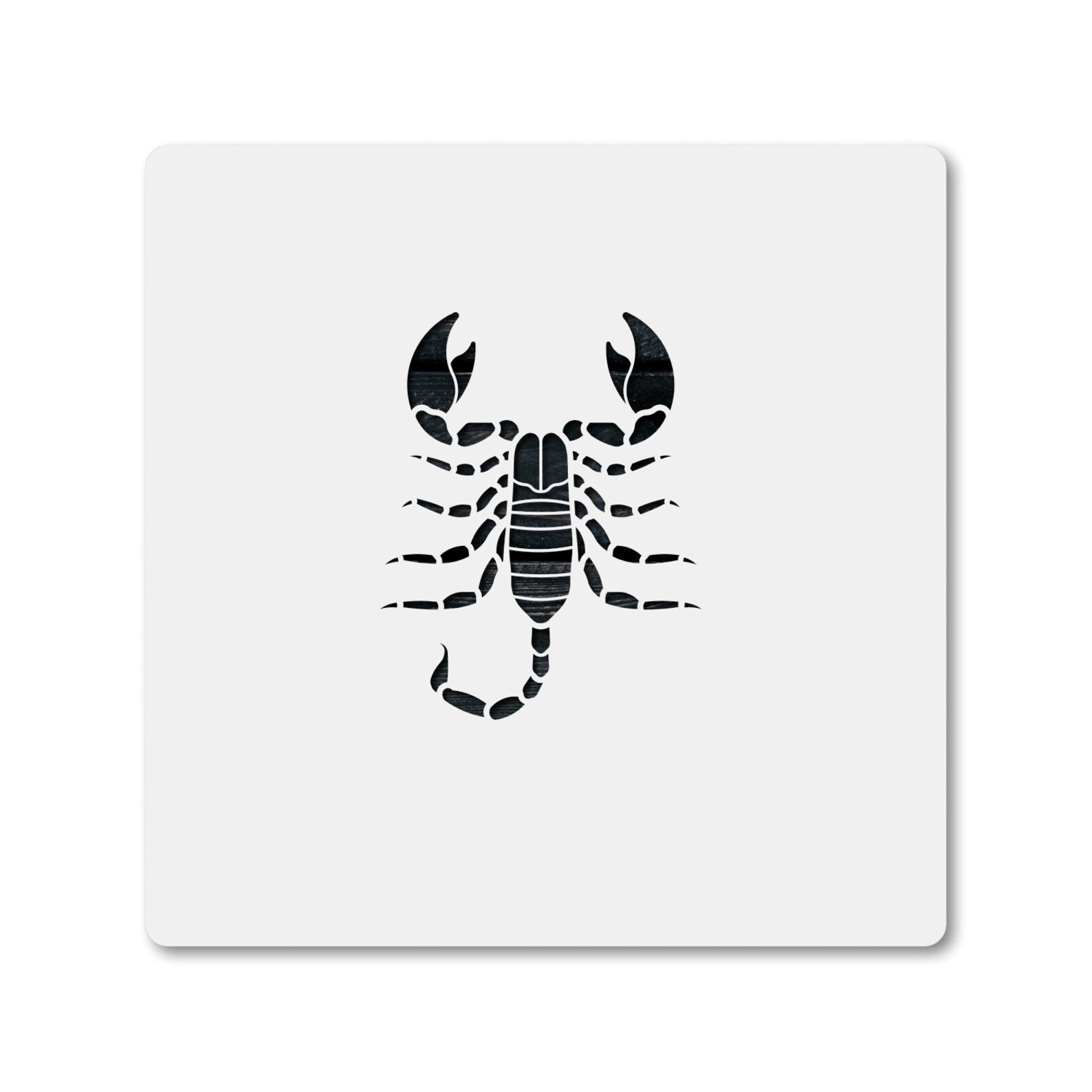 Scorpio Horoscope Scorpion Stencil Plastic Mylar Stencil for - Etsy Ireland