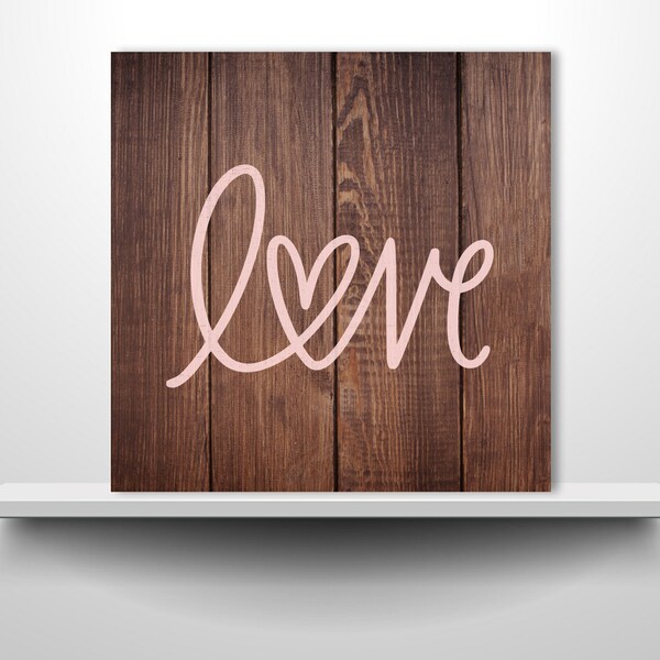 Love Stencil - Etsy