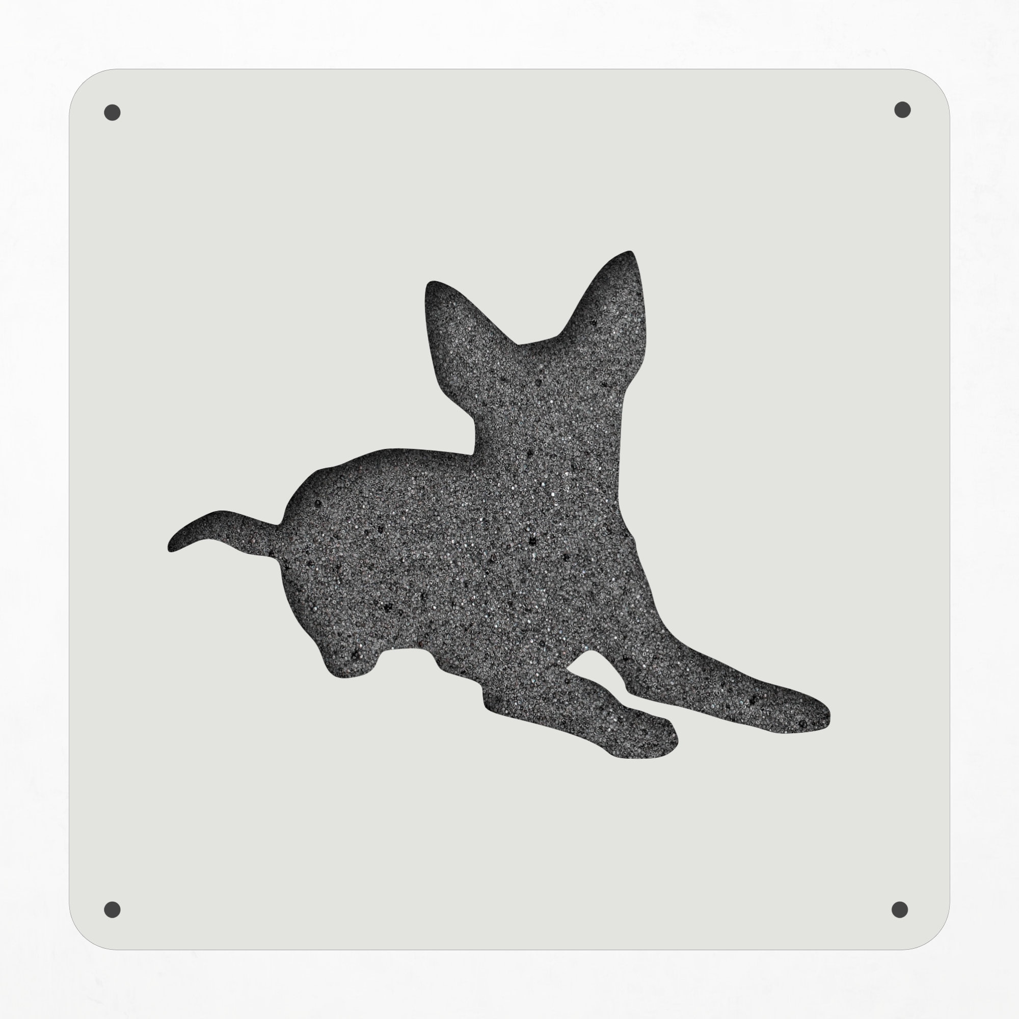Blue Heeler Australian Cattle Dog DIY Stencil Plastic Acrylic Mylar ...