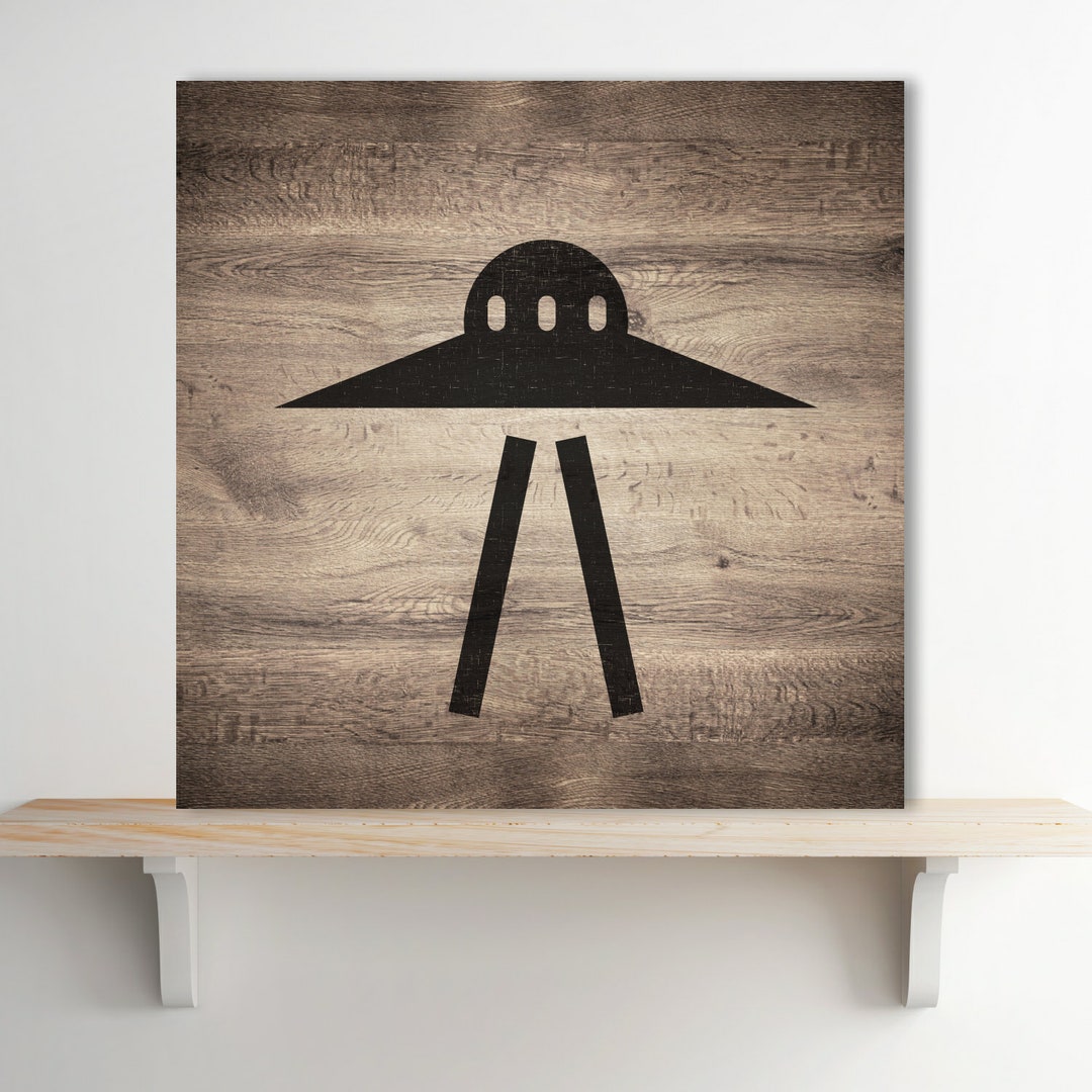Ufo Abduction, Stencil Plastic Mylar Stencil for Painting, Walls ...