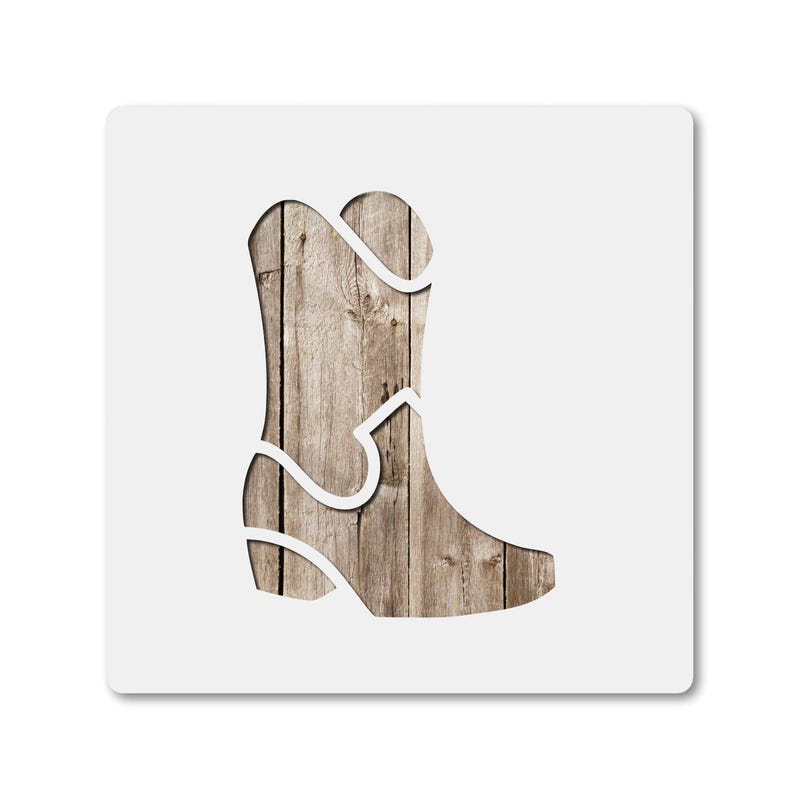 Boot Stencil - Etsy