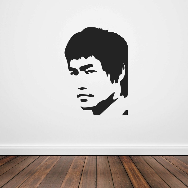 Bruce Lee Stencil Plastic Mylar Stencil for Painting Walls - Etsy