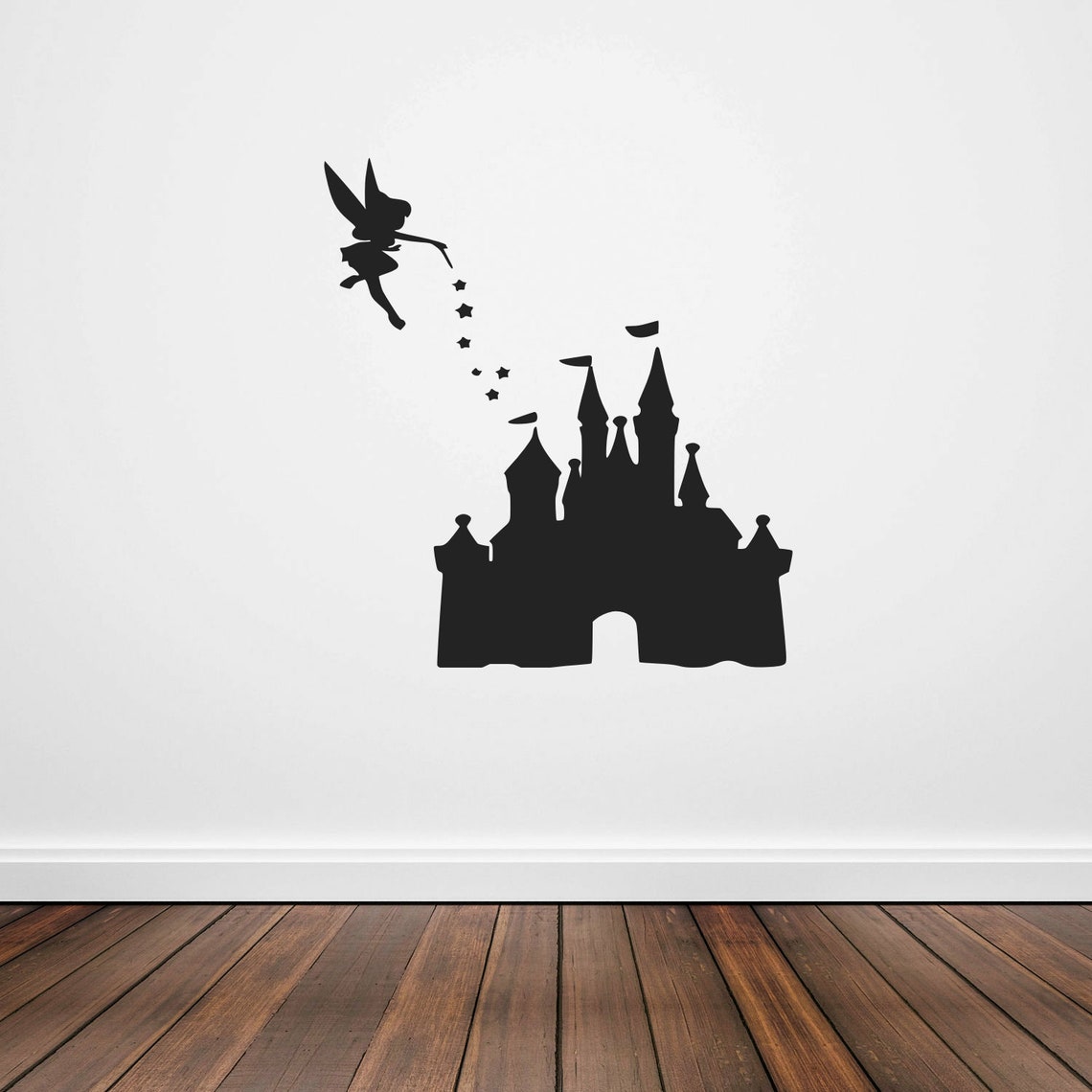 Disney Castle Tinkerbell Stencil Plastic Mylar Stencil for | Etsy