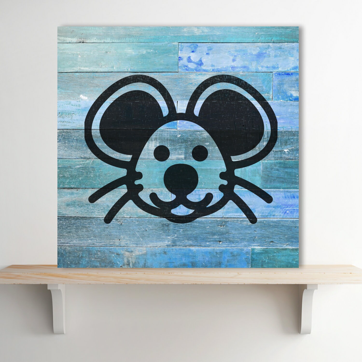 Mouse Face Stencil Plastic Mylar Stencil for Painting Walls - Etsy