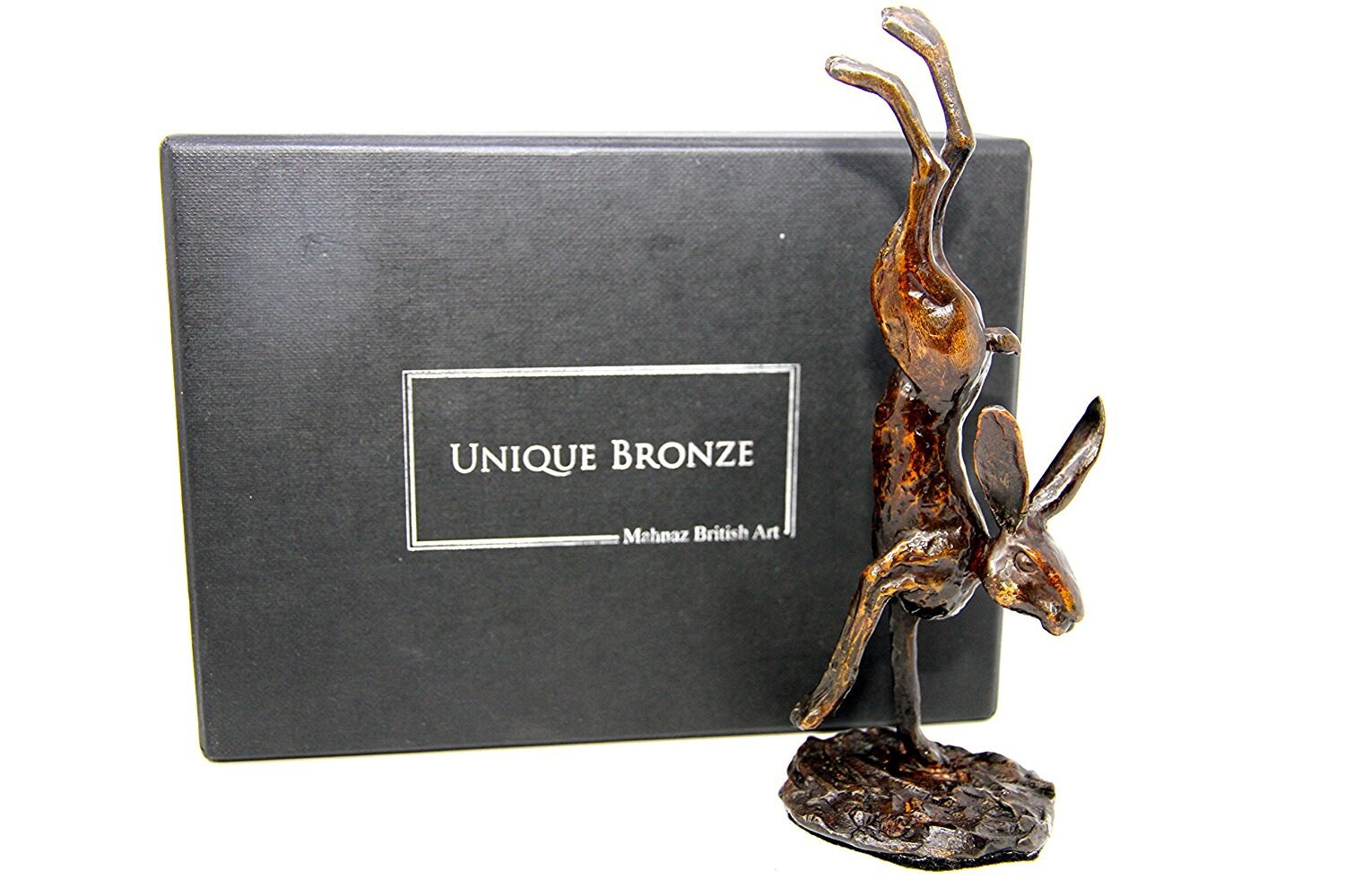 Hot Cast Solid Bronze Posing Hare - Etsy