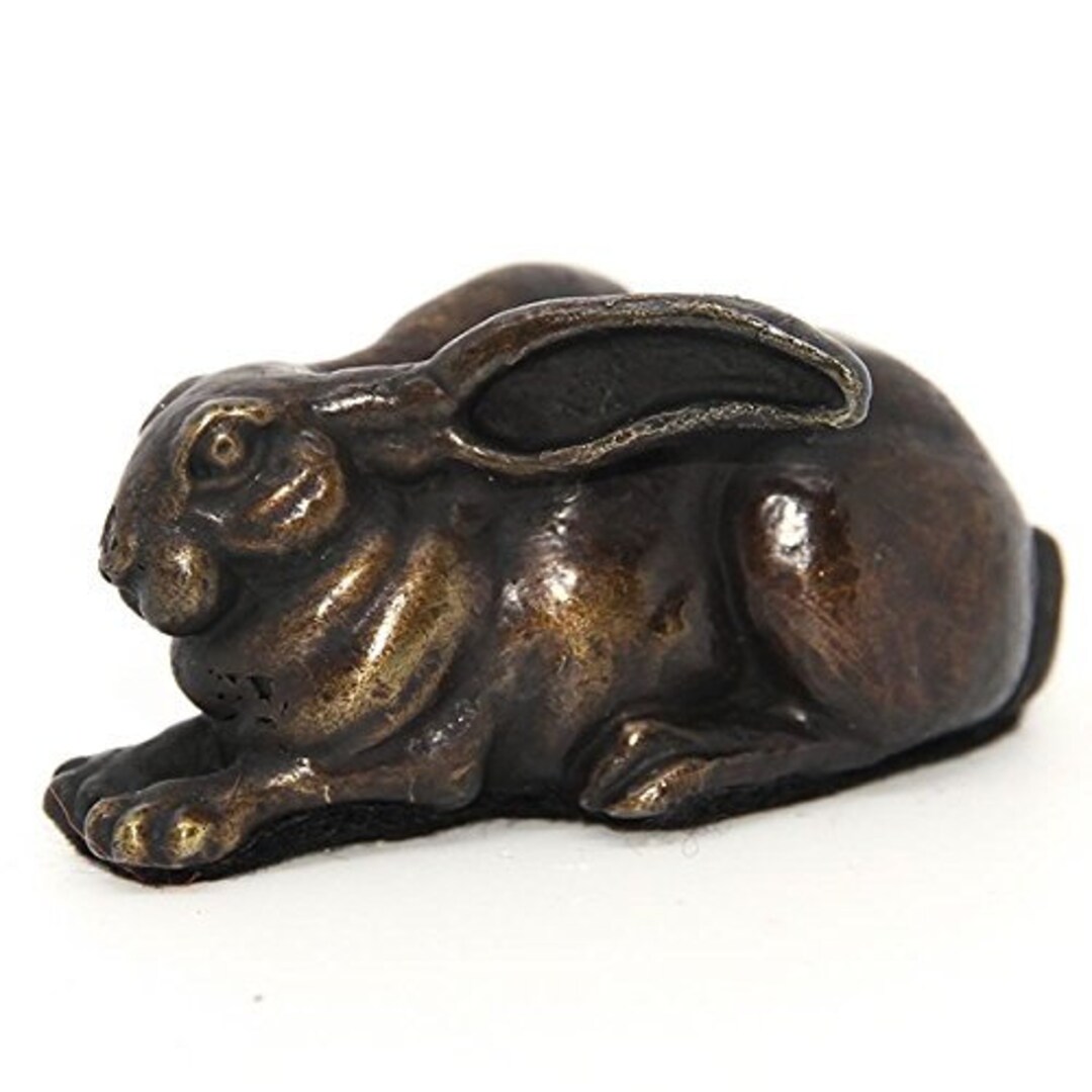 Hot Cast Solid Bronze Resting Hare - Etsy