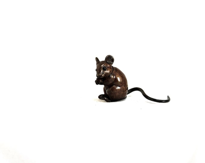 Sleeping Dormouse Figurine - Etsy UK