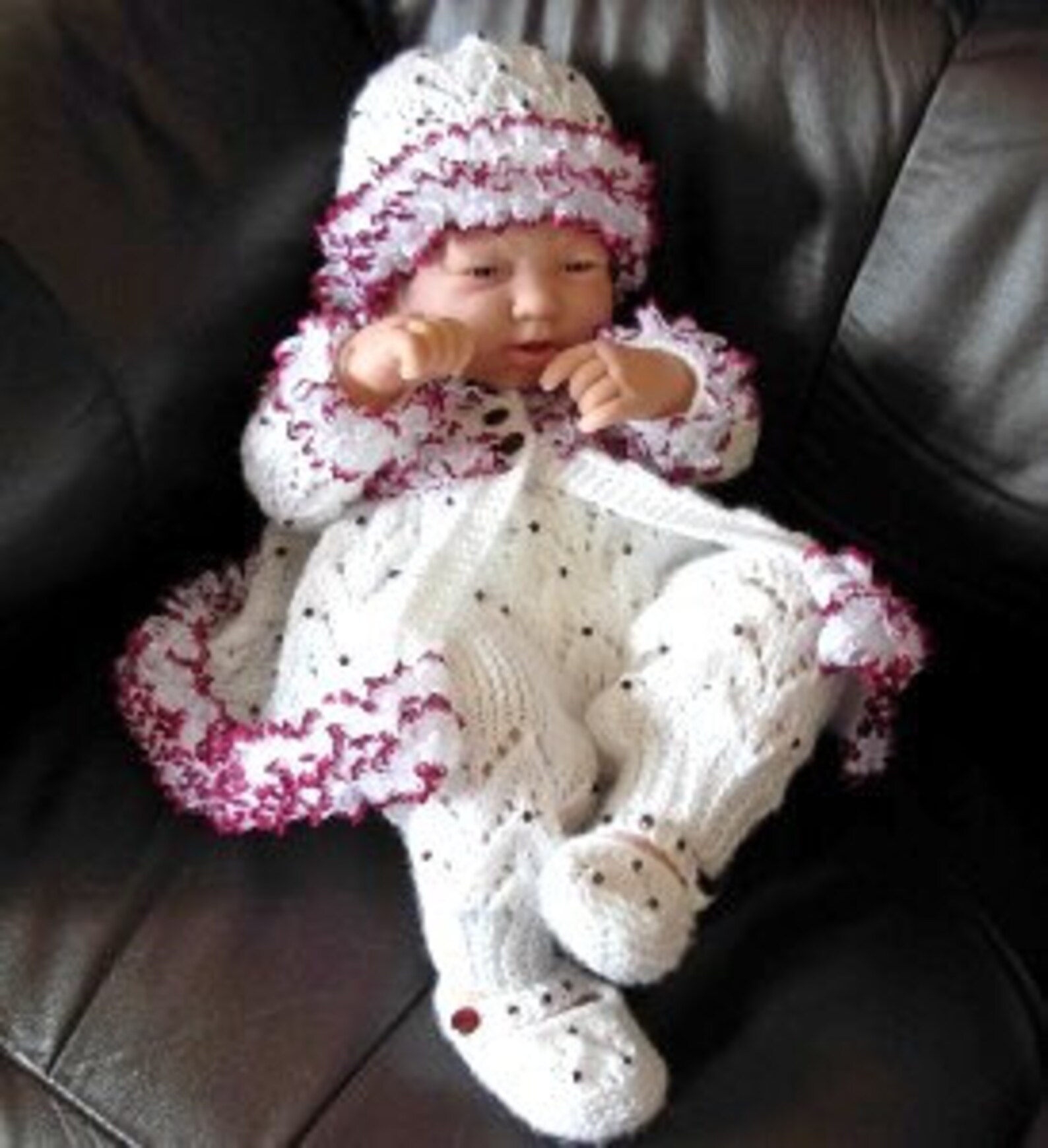 Girl's Pdf Knitting Pattern 4 Pce Outfit in All 3 Sizes - Etsy