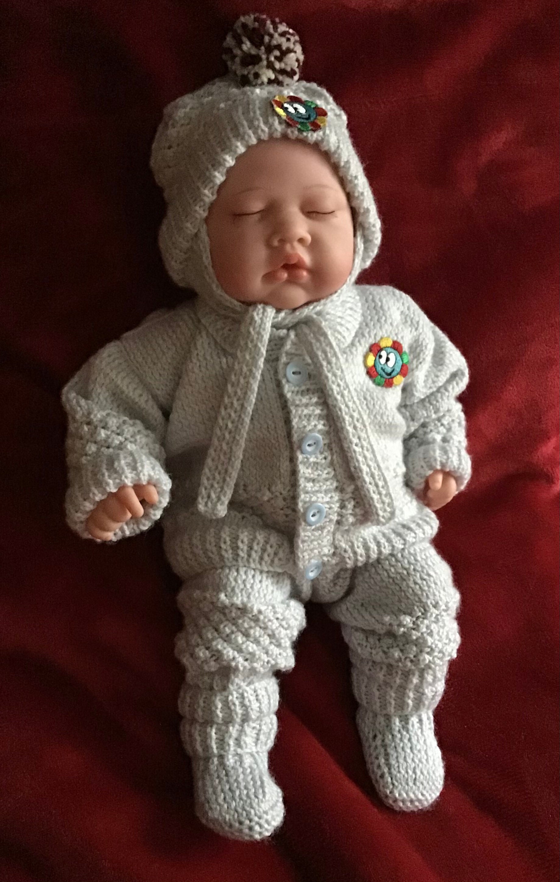 Boy's Pdf Knitting Patt 4 Pce Set in All 3 Sizes Prem - Etsy