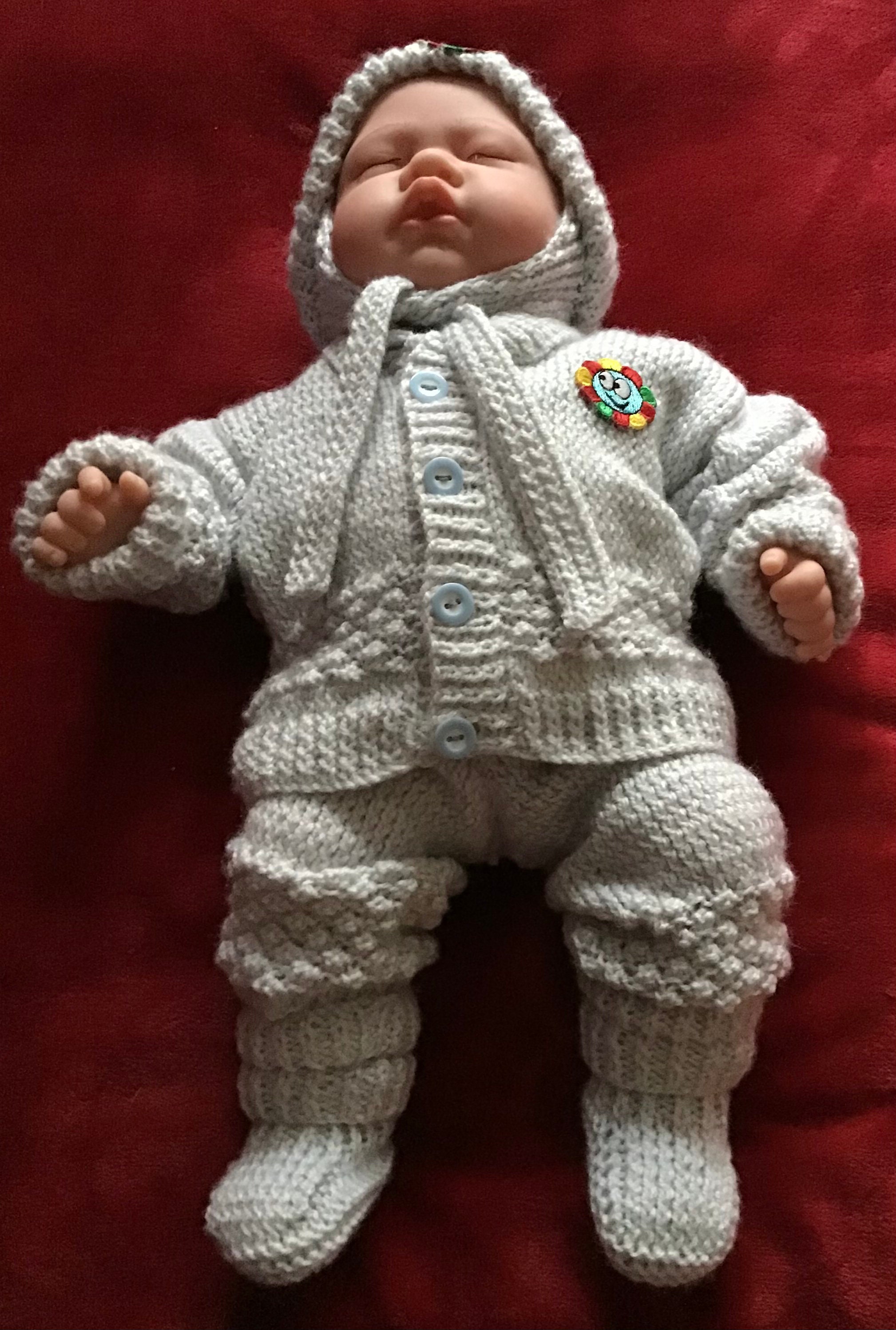 Boy's Pdf Knitting Patt 4 Pce Set in All 3 Sizes Prem - Etsy