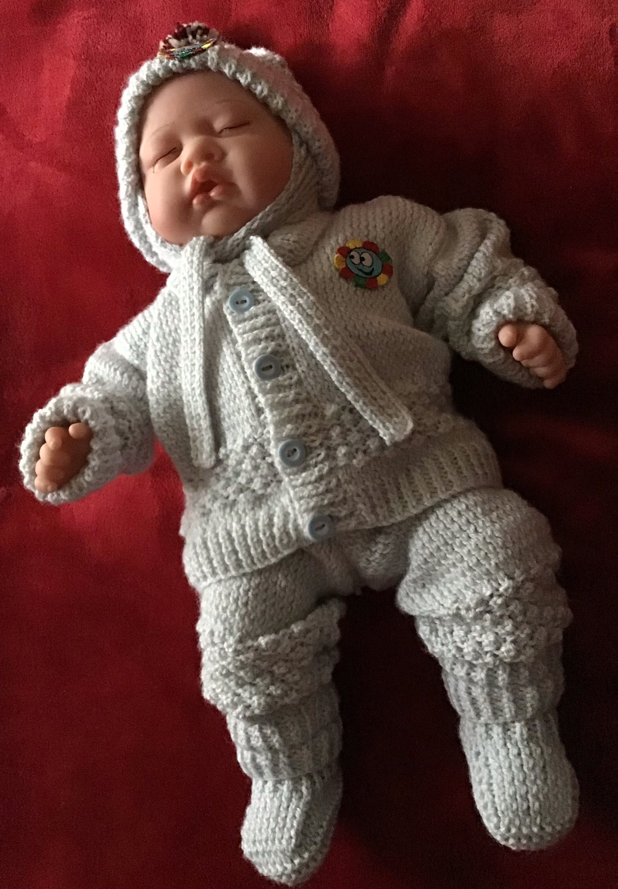 Boy's Pdf Knitting Patt 4 Pce Set in All 3 Sizes Prem - Etsy
