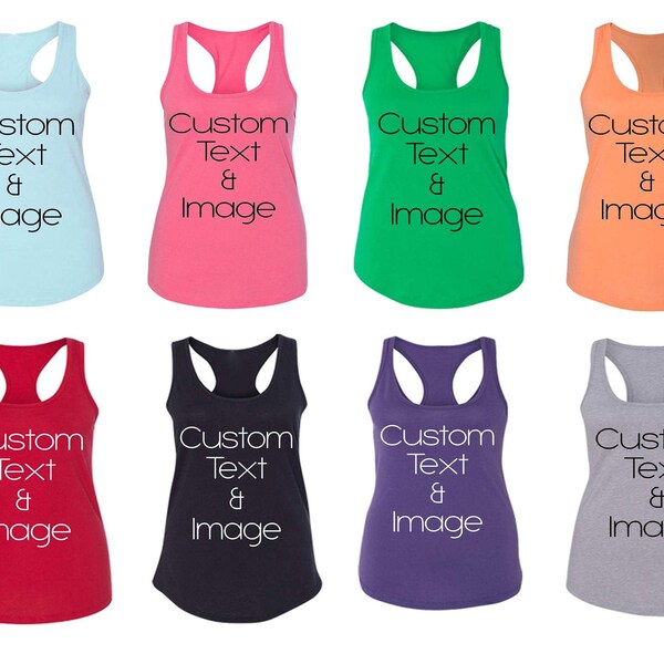 Racer Back Tank - Etsy